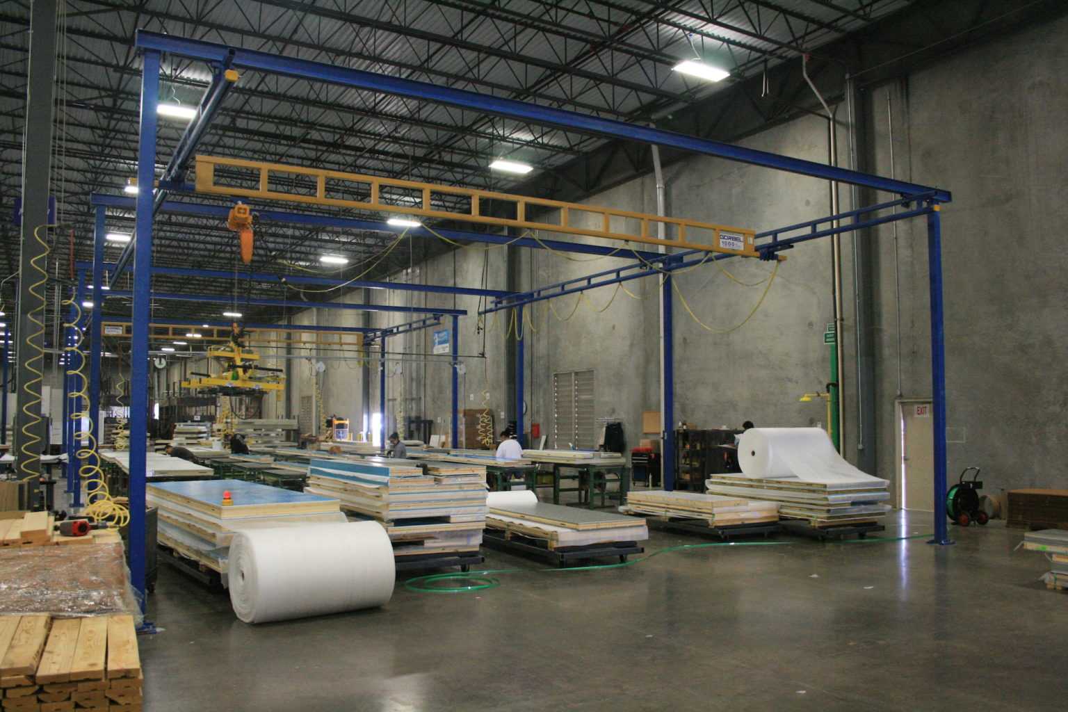 Gorbel Free Standing Workstation Crane