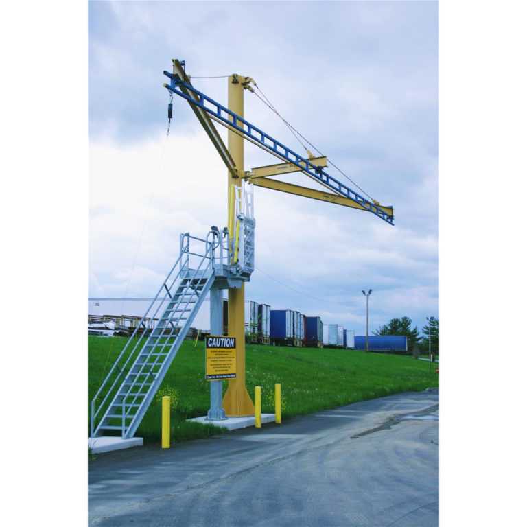 Gorbel TETHER TRACK Fall Arrest Single Pole System